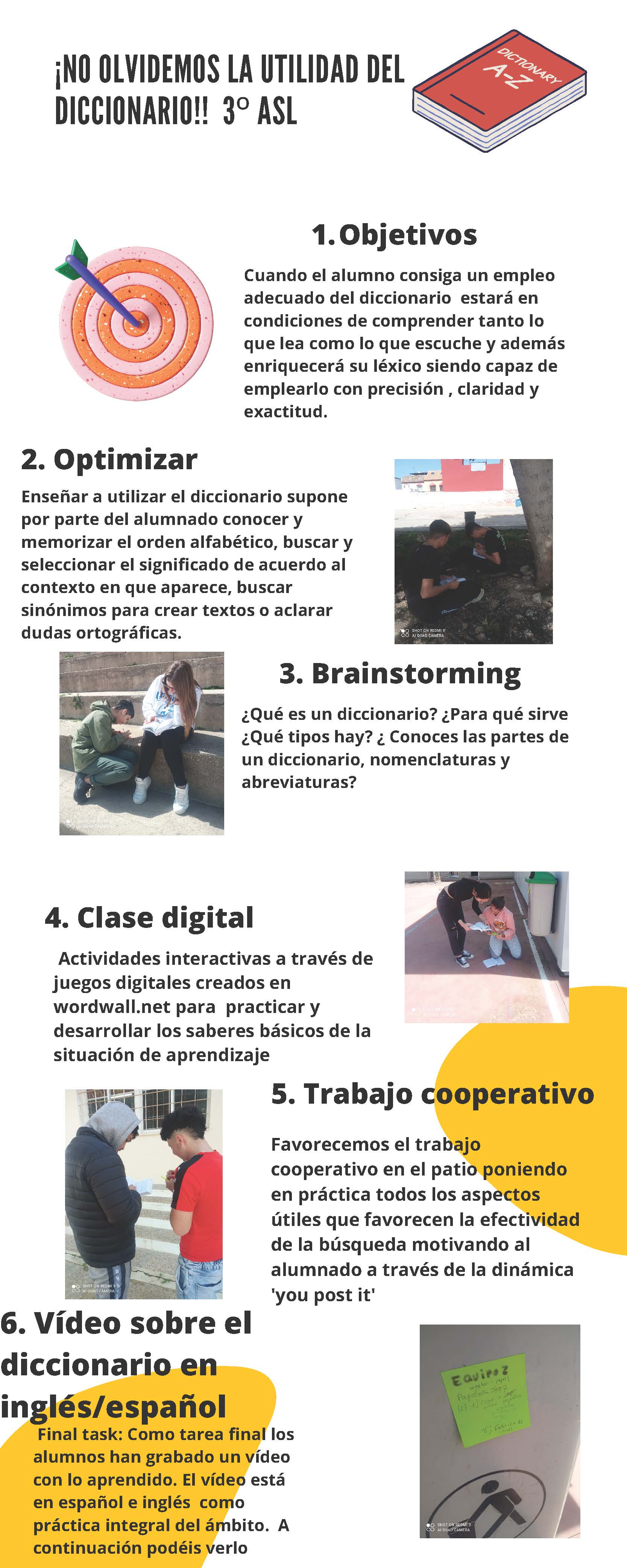 Introduccin Uso Del Diccionario El Diccionario Online Activity